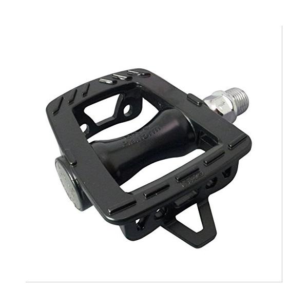 ※併売のため、在庫切れの際はご了承ください。発送委託により倉庫業者がお届けする場合がございます※原産国:日本材質:アルミ、スチール製品サイズ:踏面 70×78mm、重量:299g(ペア)ペダル軸サイズ:9/16アルミ製ボディ/片面ペダル。左...