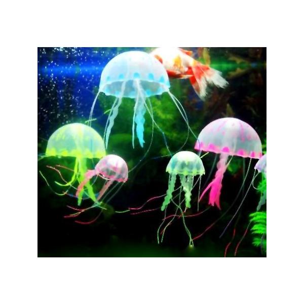 ※併売のため、在庫切れの際はご了承ください。発送委託により倉庫業者がお届けする場合がございます※直径：約5.5cm細い触手：約11cm太い触手：約9cm色：ピンク　ブルー　イエロー素材：ソフトシリコーン及び蛍光粉末