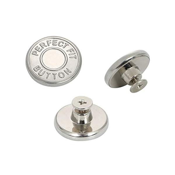 ※併売のため、在庫切れの際はご了承ください。発送委託により倉庫業者がお届けする場合がございます※サイズ：1.8cm（直径）仕様：位置調整用ボタン×3個個セット素材：ステンレス（シルバー色）取付：必要箇所にジャストフィット★★商品詳細は下段「...