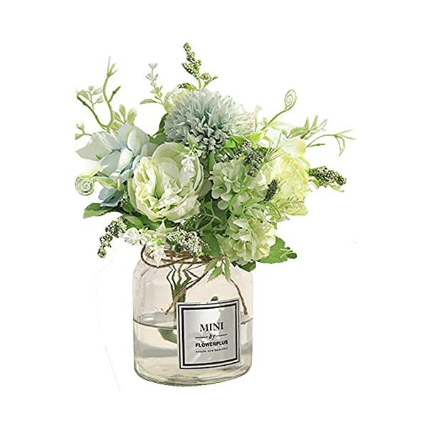 ※併売のため、在庫切れの際はご了承ください。発送委託により倉庫業者がお届けする場合がございます※そのまま花瓶に生けて様になる造花の花束です。優しい色合いのものを集めました。インテリアの一部としてご利用いただけます。花のある暮らしをお楽しみく...