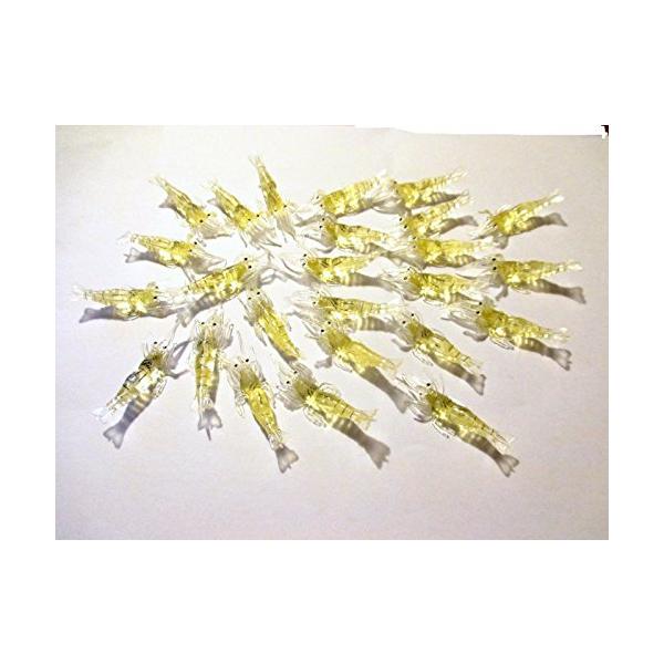 ※併売のため、在庫切れの際はご了承ください。発送委託により倉庫業者がお届けする場合がございます※商品サイズ：約5cmＸ25匹材料：シリコンエビそっくりに再現されたソフトワームです注意：針は付属しておりません