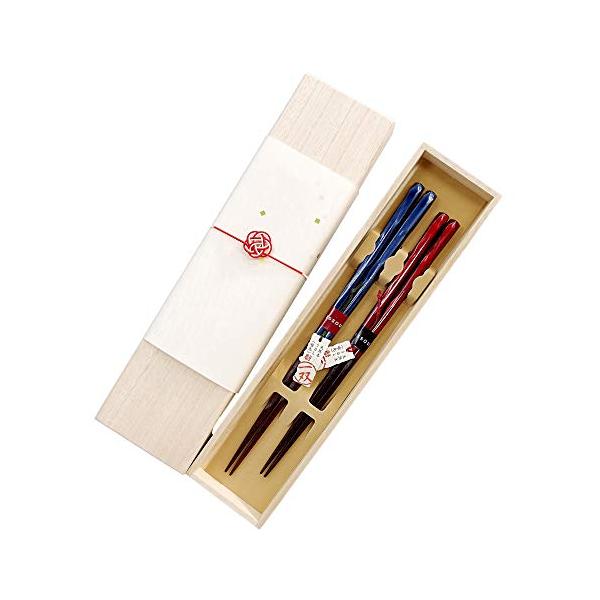 ※併売のため、在庫切れの際はご了承ください。発送委託により倉庫業者がお届けする場合がございます※【ギフト包装】包装してお届けいたします。長さ：男性用23.0ｃｍ　女性用21.0ｃｍ　木地：天然木用途：結婚祝い　母の日　父の日　敬老の日　長寿...