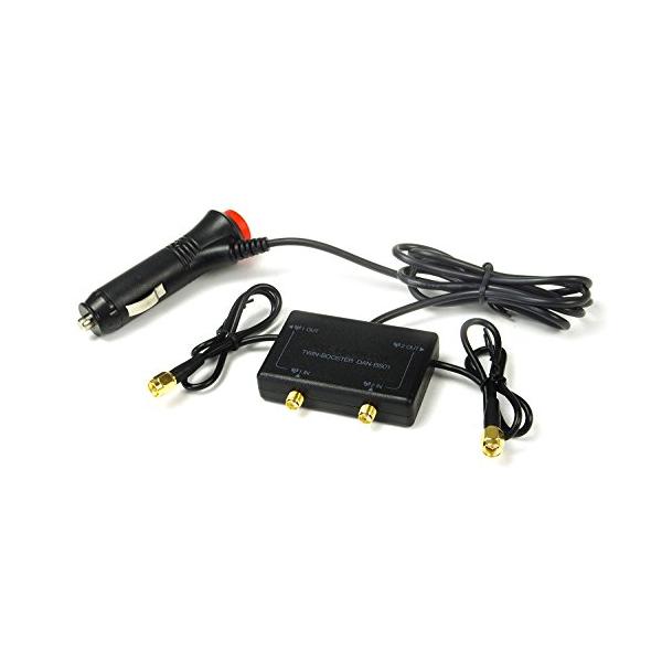 ※併売のため、在庫切れの際はご了承ください。発送委託により倉庫業者がお届けする場合がございます※ワンセグ・地デジを快適に見たい方に! 電波状況の悪い地域などで電波強度をアップさせる受信ブースターです。車載用TVに。ツイン受信ブースター受信感...