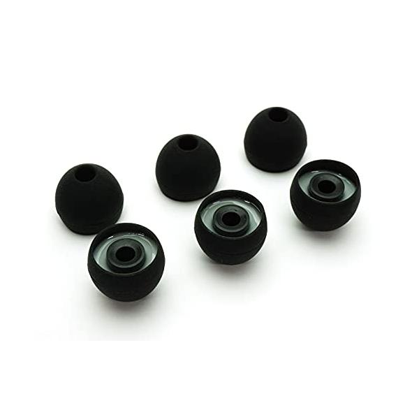 ※併売のため、在庫切れの際はご了承ください。発送委託により倉庫業者がお届けする場合がございます※イヤホンのグレードをアップする、ジェル入りのイヤーチップです。 イヤーチップ内側にジェルを充填しているため、従来の薄膜一枚の構造より遮音性に優れ...