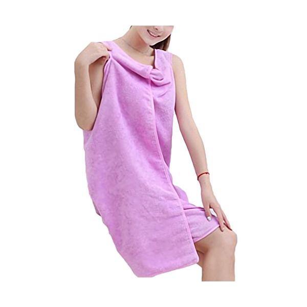 ※併売のため、在庫切れの際はご了承ください。発送委託により倉庫業者がお届けする場合がございます※お風呂上りに着るバスタオル。3つの穴に腕を通しバスローブやワンピースのように巻くタオル。マイクロファイバーで素早く体を早く乾かします。自宅のお風...