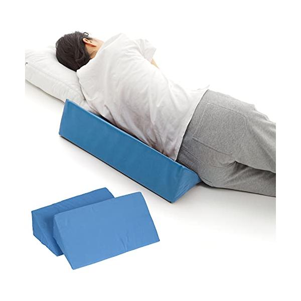 ※併売のため、在庫切れの際はご了承ください。発送委託により倉庫業者がお届けする場合がございます※【介護福祉士推薦！三角クッション2個セット】寝返りができない方の体位変換や足の挙上、姿勢保持を補助し、褥瘡（床ずれ）の予防や安眠をサポート。適度...