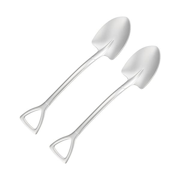 ※併売のため、在庫切れの際はご了承ください。発送委託により倉庫業者がお届けする場合がございます※サイズ:全長11.3cm 幅2.6cm 高さ1.6cm材質:ステンレススチール内容:スプーン 小 2本入りサイズ:全長113mm 幅26mm 高...