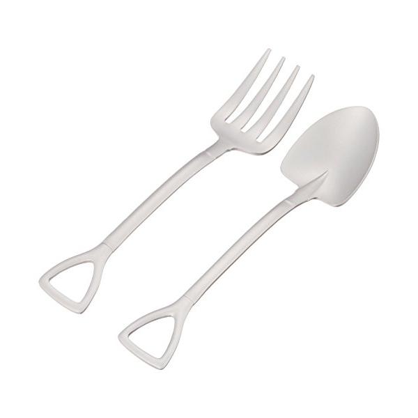 ※併売のため、在庫切れの際はご了承ください。発送委託により倉庫業者がお届けする場合がございます※サイズ:スプーン:全長113mm 幅26mm 高さ16mm フォーク:全長114mm 幅24mm 高さ14mm材質:ステンレススチール内容:スプ...