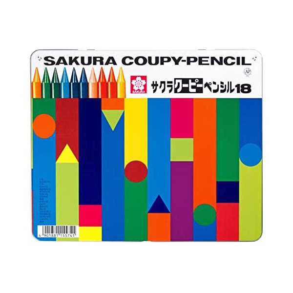 ※併売のため、在庫切れの際はご了承ください。発送委託により倉庫業者がお届けする場合がございます※【特長1】色鉛筆の書きやすさとクレヨンの持つ発色の美しさを兼ね揃えたサクラクレパスのクーピーペンシル。【特長2】クーピーは軸全体が芯なので、とっ...