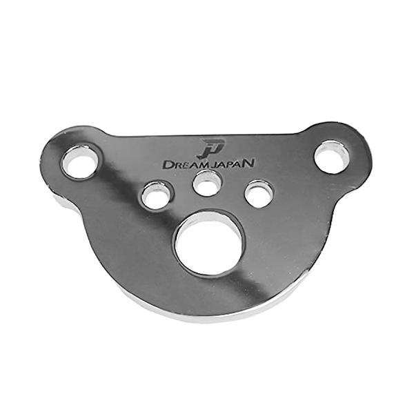 ※併売のため、在庫切れの際はご了承ください。発送委託により倉庫業者がお届けする場合がございます※カブ用、バーハンドル用ステムキット　【プレートのみ】※弊社の鬼型ハンドルポストの取り付け可能です。併せてご購入ください！カブのハンドルを通常のハ...