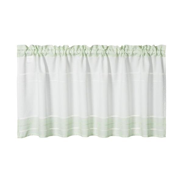 ※併売のため、在庫切れの際はご了承ください。発送委託により倉庫業者がお届けする場合がございます※サイズ : 幅110cm×丈45cm特徴:ふわふわな綿毛触感のやわらかい生地にパステルカラーで可愛さがあるカフェカーテン.。カラー:グリーン素材...