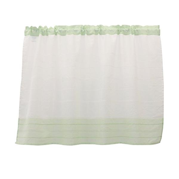 ※併売のため、在庫切れの際はご了承ください。発送委託により倉庫業者がお届けする場合がございます※サイズ : 幅110cm×丈70cm特徴:ふわふわな綿毛触感のやわらかい生地にパステルカラーで可愛さがあるカフェカーテン.。カラー:グリーン素材...