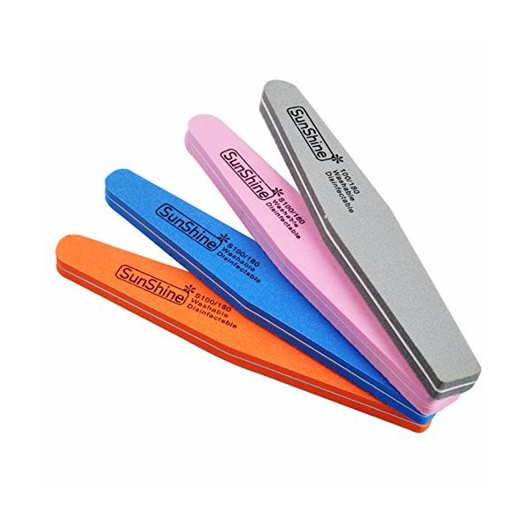 ※併売のため、在庫切れの際はご了承ください。発送委託により倉庫業者がお届けする場合がございます※スポンジネイルファイル100/180Gお得な4本セット、4色のカラーバリエーションが楽しめます。ジェルネイルの下準備、自分の爪はもちろん人工爪な...