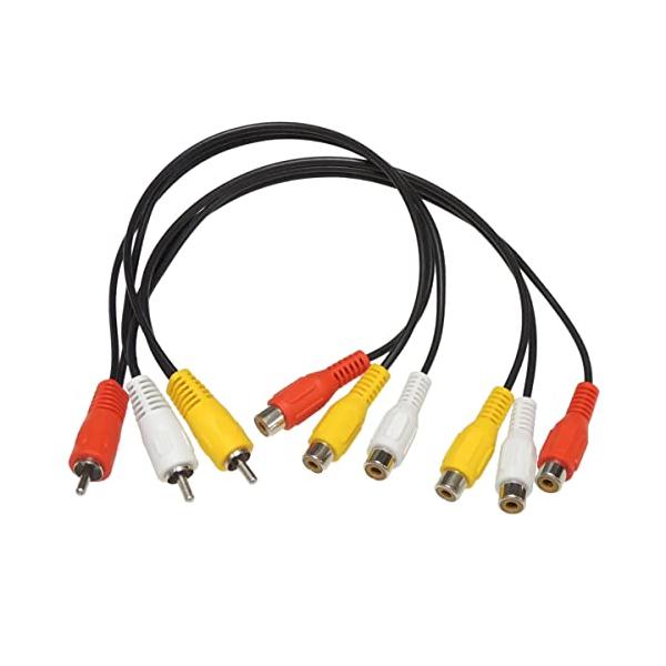 ※併売のため、在庫切れの際はご了承ください。発送委託により倉庫業者がお届けする場合がございます※ケーブル長: 約30cmRCAメス × 2分岐RCAオス × 1