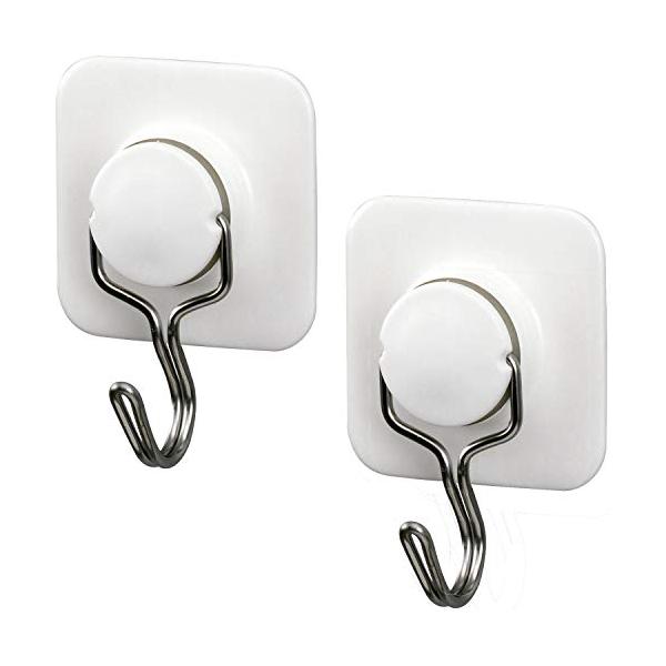 ※併売のため、在庫切れの際はご了承ください。発送委託により倉庫業者がお届けする場合がございます※サイズ:4.5×2.5×6cm内容量:2個入取付方法:粘着テープ耐荷重:2kg強い粘着力でしっかり固定する。