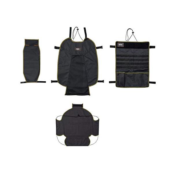 ※併売のため、在庫切れの際はご了承ください。発送委託により倉庫業者がお届けする場合がございます※フロント用。耐摩耗性に優れ、汚れもサッと拭き取れるポリエステル生地採用。裏面防水コーティングで濡れたままでも乗車できる。背面部には「ダブルラッセ...