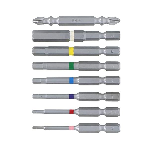 ※併売のため、在庫切れの際はご了承ください。発送委託により倉庫業者がお届けする場合がございます※六角穴付きボトル回しなどにセット内容:六角ビット2mm/2.5mm/3mm/4mm/5mm/6mm/8mm/+No.2全長:65mm6.35mm...