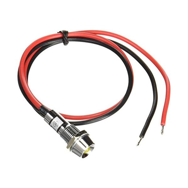 ※併売のため、在庫切れの際はご了承ください。発送委託により倉庫業者がお届けする場合がございます※色:オレンジ取付け径9mm 12V専用汎用LEDインジケーターハンドル回りのカスタムに必要なLEDインジケーターをラインアップ。インジケーター(...