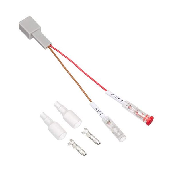 ※併売のため、在庫切れの際はご了承ください。発送委託により倉庫業者がお届けする場合がございます※内容:1セットギボシ端子セットホンダ車用バック信号コネクターN-BOX H27.2~ フリードH28.9~ほか (ナビ装着用スペシャルパッケージ...