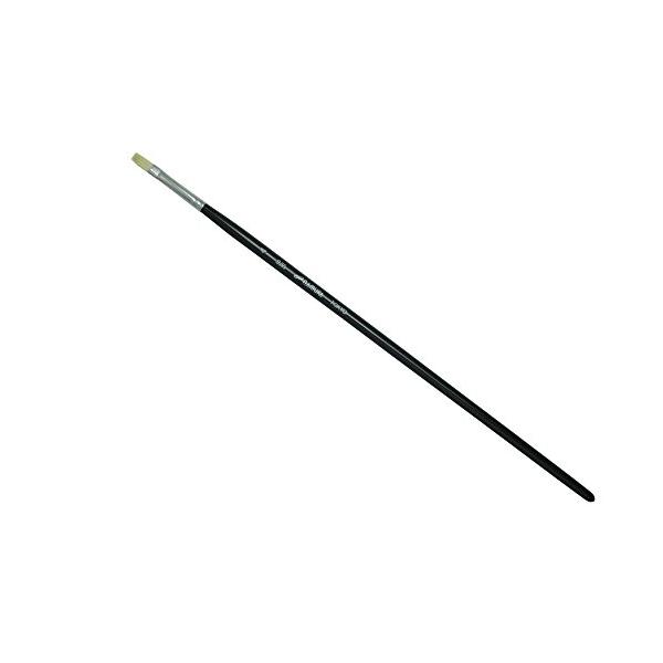 ※併売のため、在庫切れの際はご了承ください。発送委託により倉庫業者がお届けする場合がございます※穂先サイズ:6×13.5mm使用用途: 油彩画筆の固さ: かたい素材: ブタ毛絵具の含み: よわい