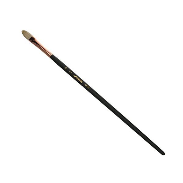 ※併売のため、在庫切れの際はご了承ください。発送委託により倉庫業者がお届けする場合がございます※穂先サイズ:9.5×22mm使用用途: 油彩画筆の固さ: かたい素材: ブタ毛絵具の含み: よわい