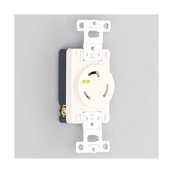 ※併売のため、在庫切れの際はご了承ください。発送委託により倉庫業者がお届けする場合がございます※適用製品:プラグ(3222N-L6)適用製品:プレート(1141N、1141A、141S、141A)アンペア数:20A