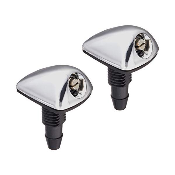 ※併売のため、在庫切れの際はご了承ください。発送委託により倉庫業者がお届けする場合がございます※ウォッシャー液を扇状に拡散して噴射するノズルです。ウォッシャー液を広い範囲に噴射させることにより、ワイパーの洗浄効率をアップさせます。純正のウォ...