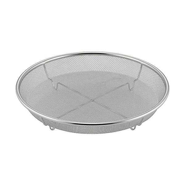 ※併売のため、在庫切れの際はご了承ください。発送委託により倉庫業者がお届けする場合がございます※サイズ(約):外径25×高さ4.5cm、内径23.5×深さ2.9cm本体重量(約):140g素材・材質:18-8ステンレス(網:径0.4mm×1...