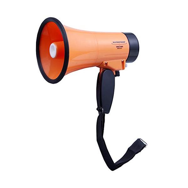 ※併売のため、在庫切れの際はご了承ください。発送委託により倉庫業者がお届けする場合がございます※雨の中でも使える防雨形(IPX5)の小型軽量ハンドメガホン。[サイズ]約径14×長さ20.5×把手部11cm[重量]約500g[使用電池]単3乾...