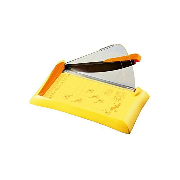 ※併売のため、在庫切れの際はご了承ください。発送委託により倉庫業者がお届けする場合がございます※【カラー】黄【裁断能力】5枚(PP用紙64g/m2) 220mm(裁断幅)【サイズ】W144×D220mm(テーブルサイズ)【材質】鉄板【質量】...