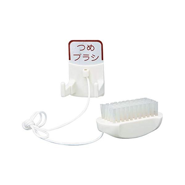 ※併売のため、在庫切れの際はご了承ください。発送委託により倉庫業者がお届けする場合がございます※●幅(mm):90●奥行(mm):65●高さ(mm):36●色:白●本体:ABS●ホルダー:ABS●毛:ナイロン●ひも:レーヨン●ホルダー、ひも