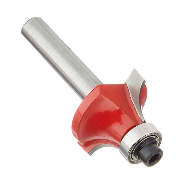 ※併売のため、在庫切れの際はご了承ください。発送委託により倉庫業者がお届けする場合がございます※刃幅:22mm刃長:10mm全長:46mm角度:6.3R軸受:9.5mm軸径:6mm使用電動工具:電動ルーター、電動トリマー用途:木材・デコラ・...