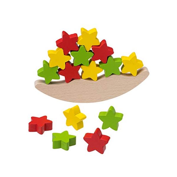 ※併売のため、在庫切れの際はご了承ください。発送委託により倉庫業者がお届けする場合がございます※ムーン＆スター 木製バランスゲーム K-09