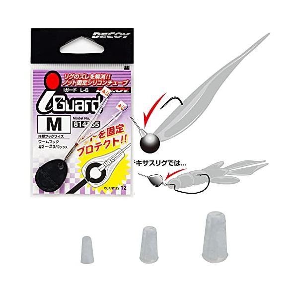 ※併売のため、在庫切れの際はご了承ください。発送委託により倉庫業者がお届けする場合がございます※入数:12個入りサイズ:M素材:シリコン適合フックサイズ(目安):ワームフック（#2?3/0クラス）