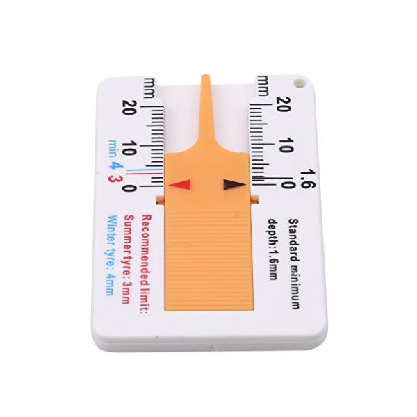 ※併売のため、在庫切れの際はご了承ください。発送委託により倉庫業者がお届けする場合がございます※タイヤ溝測定ゲージ ミニデップスゲージ ・タイヤ溝を測定するためのゲージ　>>> 軽量でコンパクト、ポケットサイズ、収納も便利...