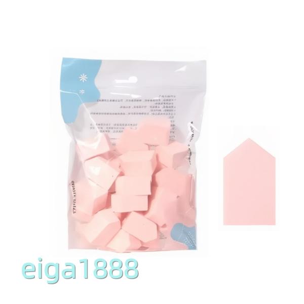 高密度で柔らかい素材：高密度スポンジは肌に優しく、ムラなく化粧下地やパウダーをなじませます。乾湿両用でリキッドファンデーションやパウダーにも最適です。ハウス型デザインで使いやすい：持ちやすいハウス型形状で、細かい部分（目元・鼻周り）までしっ...