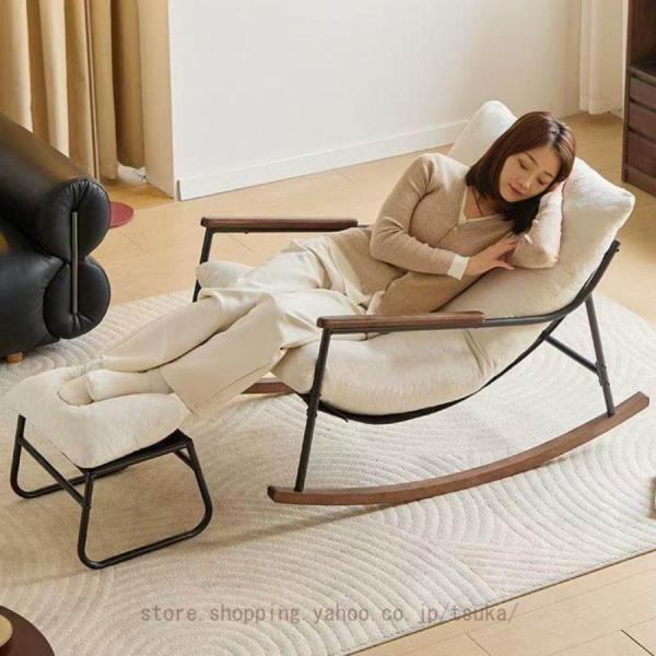 商品仕様●耐荷重: 200kg●スタイル:モダンでシンプルです●※詳しいサイズ情報について、画像を参考にお願いします。●適用範囲:寝室、リビング、玄関、アパレルショップなど多用途です【推奨ポイント】■1530度の角度で揺れる快適なチェア。柔...