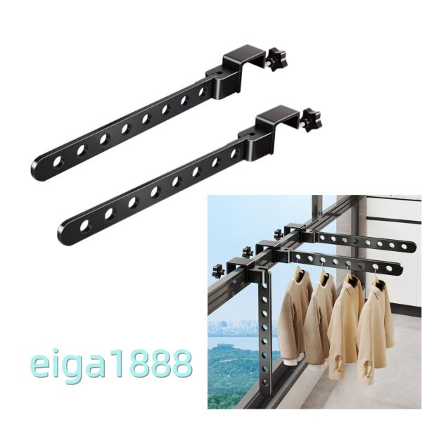 万向折りたたみ式デザイン: この物干しラックは万向折りたたみ式で、使わないときにはコンパクトに収納可能。スペースを有効活用でき、収納場所を取らず、収納や持ち運びが簡単です。8ホール設計: 8つのホールが備わったラックは、複数の衣類を一度に干...