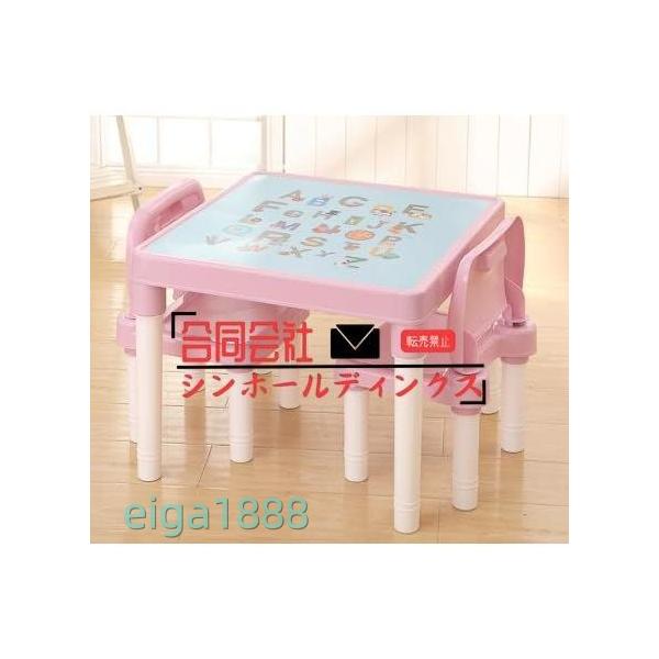 【お手入れ簡単】テーブルの天板は滑らかで、高品質の素材を使用しているため、反りや劣化が起こりにくくなっています。さらに、子ども用テーブルとチェアのセットは、湿らせた布で拭くだけで簡単にお手入れできます。また、滑らかなエッジを帯びたデザインは...