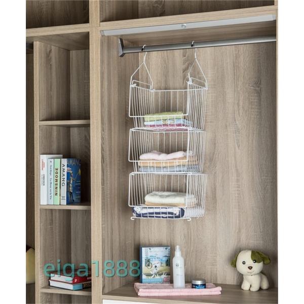 【お買い得な3個セット&amp;amp;取り付け簡単】穴あけ不要、プロ工具不要、組立不要、手間がかからない同時に、壁に損壊する心配もありません。厚さ4cm以内の吊戸棚の底板などに差し込んで使えます。サイズ：幅28.2*奥34.5*高21cm...