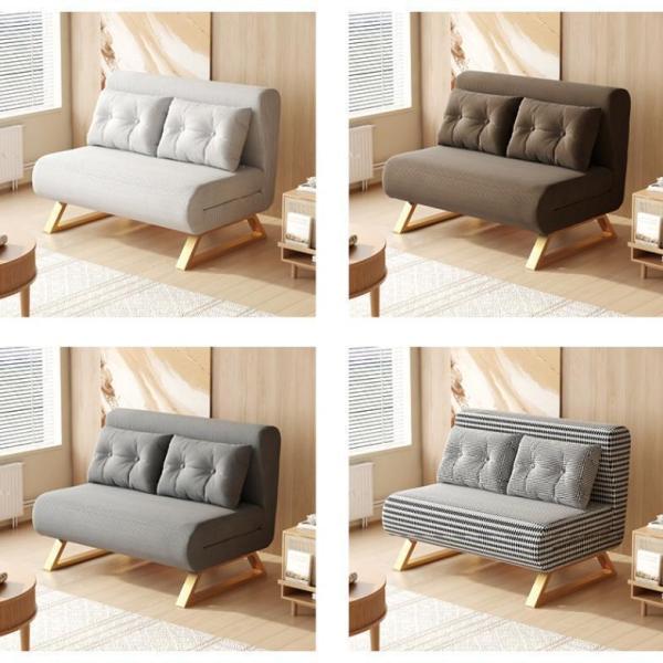 ソファーベッド 一人用 コンパクト 折りたたみ シングル 脚付き 3WAY ふわふわ生地 ソファベッド 安い 肘付きベッド ソファー ベッド フロアソファ