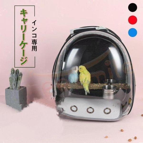 商品詳細規格 サイズ：41*31*28cmカラー：ブラック?ブルー?レッド肩に掛けたり?ハンドルに持ったりすることがいいます.素材-布の部分はオックスフォードで?丈夫で長持ちします.透明部分はやや柔らかい塩化ビニルで?鳥は緊張状態で透明部分...