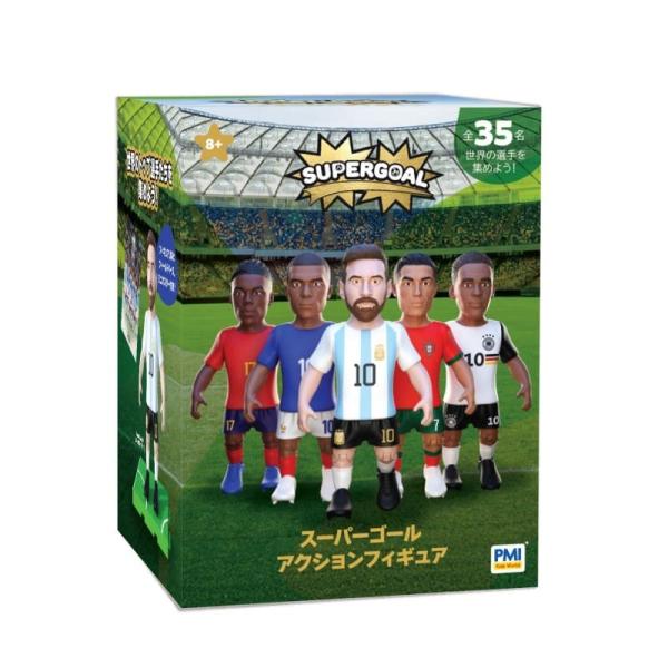 【発売日：2026年03月23日】アルゼンチンやドイツなどを含んだ7ヶ国、35人の有名サッカー選手のラインナップです。どの選手が入っているかは届いてからのお楽しみ！フィギュアの他にも、フィギュアを立てられるフィールドベース、ミニポスター、キ...