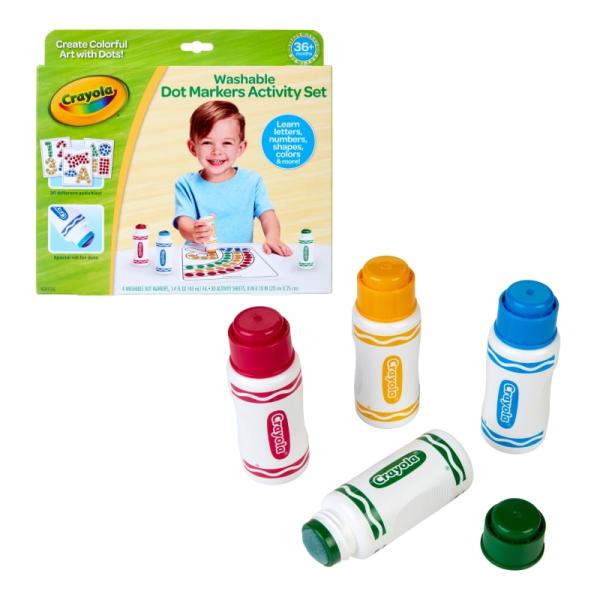 ポンポン押してドットアートを楽しみましょう。付属のアクティビティシートには、形や数字、アルファベットやイラスト等が描かれているので、下絵のドットパターンにあわせて塗り絵を完成させましょう。ドットにあわせてスタンピングすることで、楽しみながら...