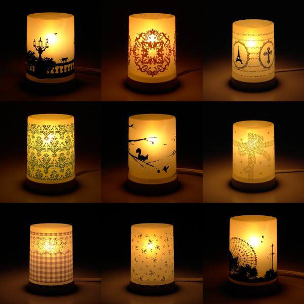 ●２０種類のデザイン(柄)からお選び頂けます。●本製品は、電球の熱でアロマオイルを温め、お部屋にほのかな香りを広げます。※ご注意下さい※アロマオイルは付属しておりません。●白熱電球　口金：Ｅ１２　Ｗ数：１０Ｗ●材質「シェード」：ポリプロピレ...