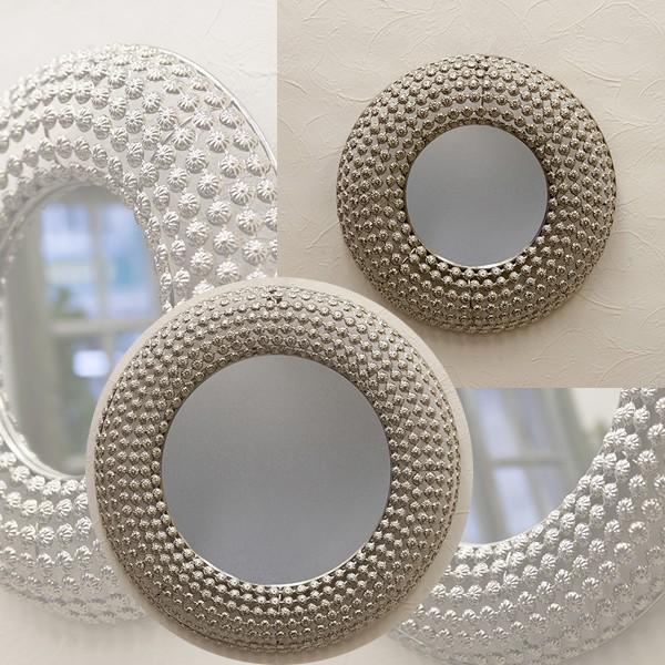 【発売日：2022年10月25日】【Elegante Decoration Mirror】 エレガンテ デコレーションミラー ラウンド M　　サイズシンプルながら上品な真鍮で縁取られた魅力的なミラーです。ラウンドデザインMとLの 2サイズ展...