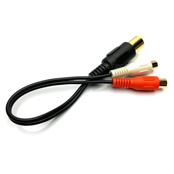 ケンウッド用BUS変換ケーブル(13ピンBUS→RCA)CA-C1AX互換品13ピンBUSをステレオ音声端子RCAに変換するケーブルです。ケンウッド CA-C1AX 互換 代用品となります。基本的に外部入力（13ピンBUS）の設定変更が可能...