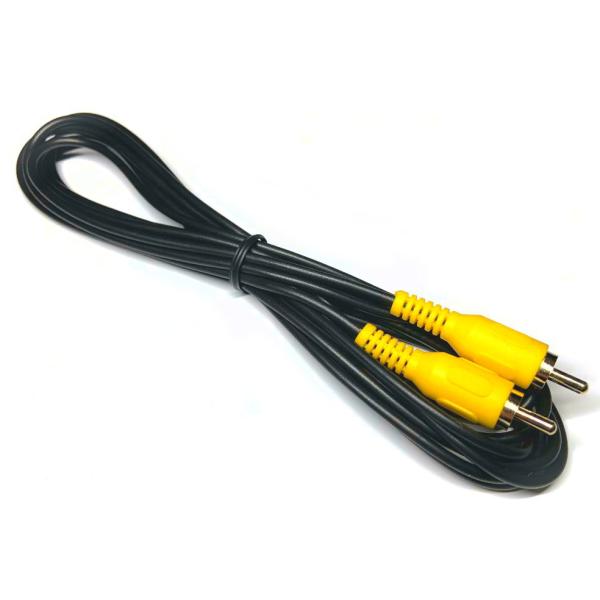 新品 金メッキ コンポジットRCA端子ビデオケーブル(映像ケーブル)3mナビゲーションやDVDプレーヤー等と車載モニターの接続等にビデオブースターへの入力、ビデオブースターからの出力等にシングルストレートケーブルRCAオス⇔RCAオスタイプ...