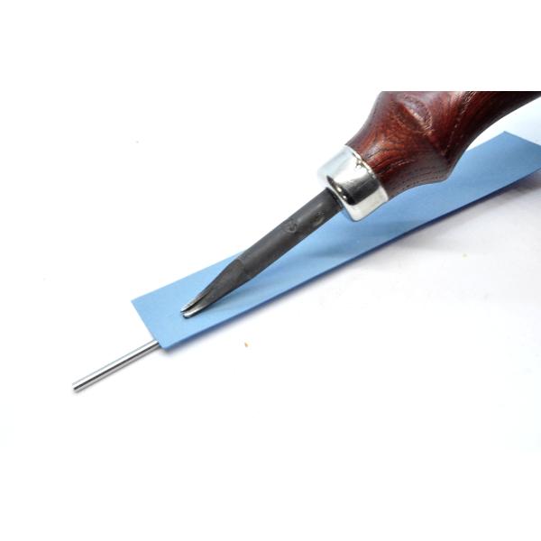 付属：耐水ペーパー荒　中　細各2枚　金属棒：0.5ｍｍ/1ｍｍ/2ｍｍ各1本状態：新品 数量：耐水ペーパー計6枚　金属棒各1本※注意）ヘリ落とし本体は付属いたしません。お手元のヘリ落としのサイズに合わせて、金属棒をセットしてください。また耐...