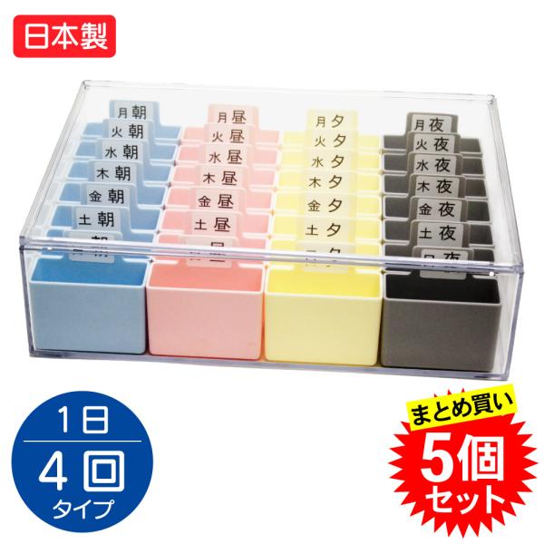 おすすめポイント！●調剤薬局・介護施設・老健などでの投薬管理に●1日4回×1週間分を整理できる日本製お薬ケース■商品仕様材　質：本体・フタ：スチロール　　　　ポケット：ポリプロピレンサイズ：W319×D240×H92mm原産国：日本★ご注意...